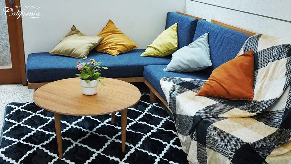 Inspirasi Dekorasi Menggunakan Motif Selimut Sebagai Hiasan Sofa – My ...
