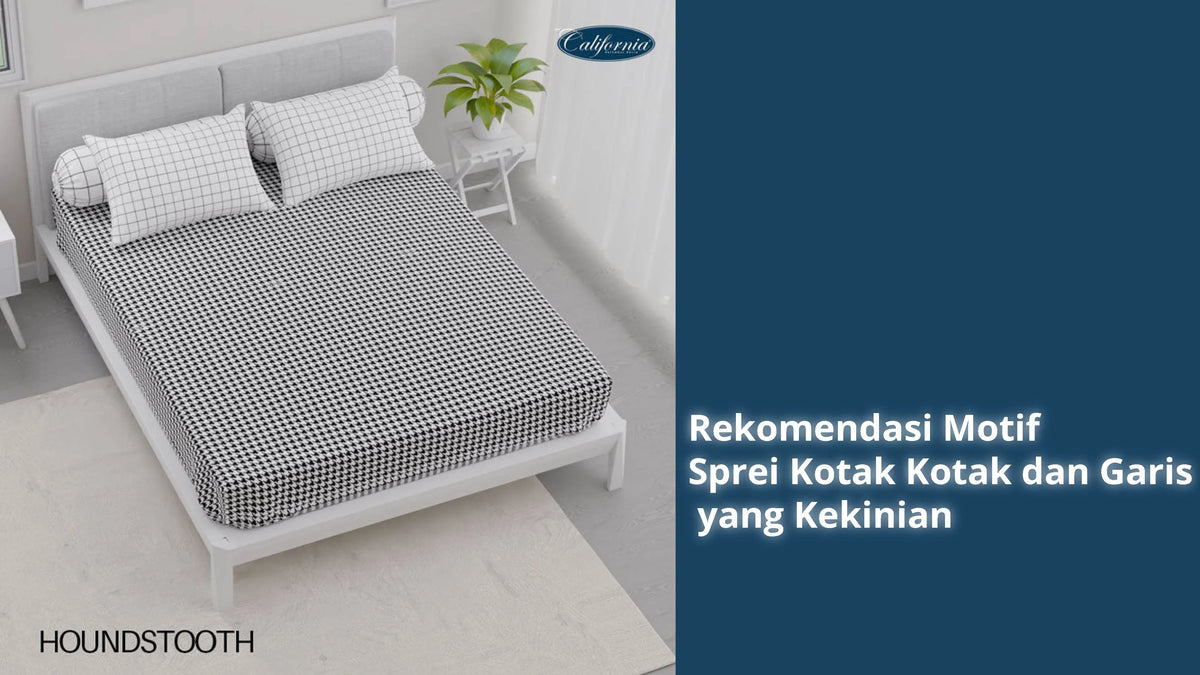Rekomendasi Motif Sprei Kotak Kotak dan Garis yang Kekinian – My Love ...