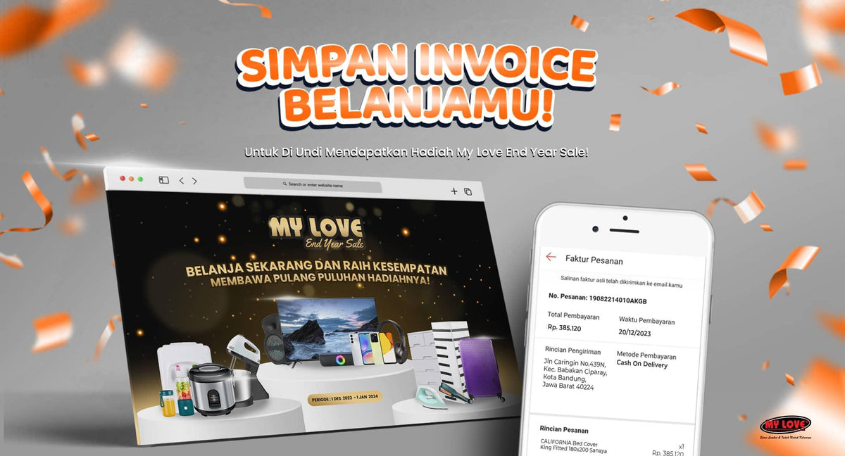 Jangan Lewatkan Promo Undian - Simpan Invoice Pembelian – My Love Bedcover